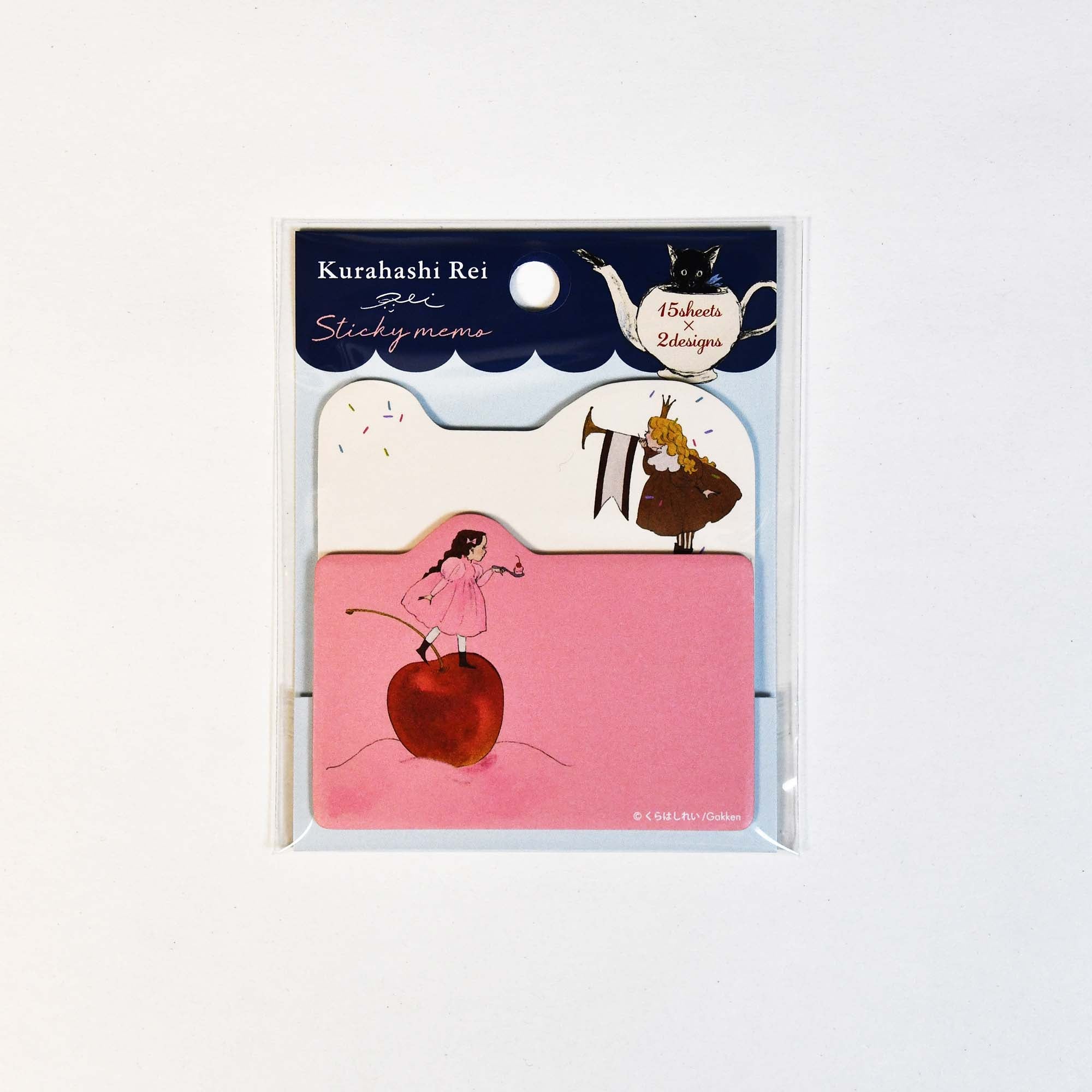 [Rei Kurahashi] Sticky Notes Pad - Navy – iii Design Shop
